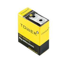 Tower Label Ring Reinforcement Clear PVC – Ultimate Stationery