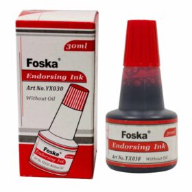 Foska Ink Endorsing Red – Ultimate Stationery